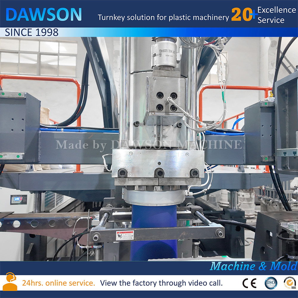 Fully Automatic 20L Jerry Can Double Station HDPE Bottle Jerry Can Blowing Making Tank Container ...