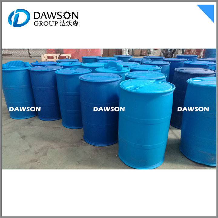 200L 250L HDPE Plastic Oil Open Top Drum Double L Ring Drum Extrusion ...